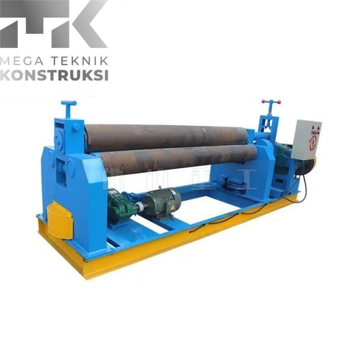 Jual MESIN ROLL PLAT BESI 3 RODA W11-60x3000 / MESIN TEKUK PLAT BESI ...