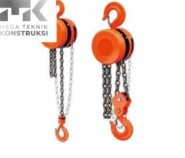 Jual Chain Block Cap. 1 Ton 3 Meter / Hoist / Katrol Manual 1 Ton 3 ...