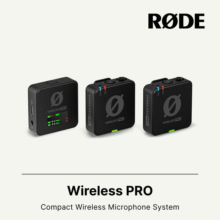 Jual Rode Wireless Pro Compact Wireless Microphone System - Jakarta ...