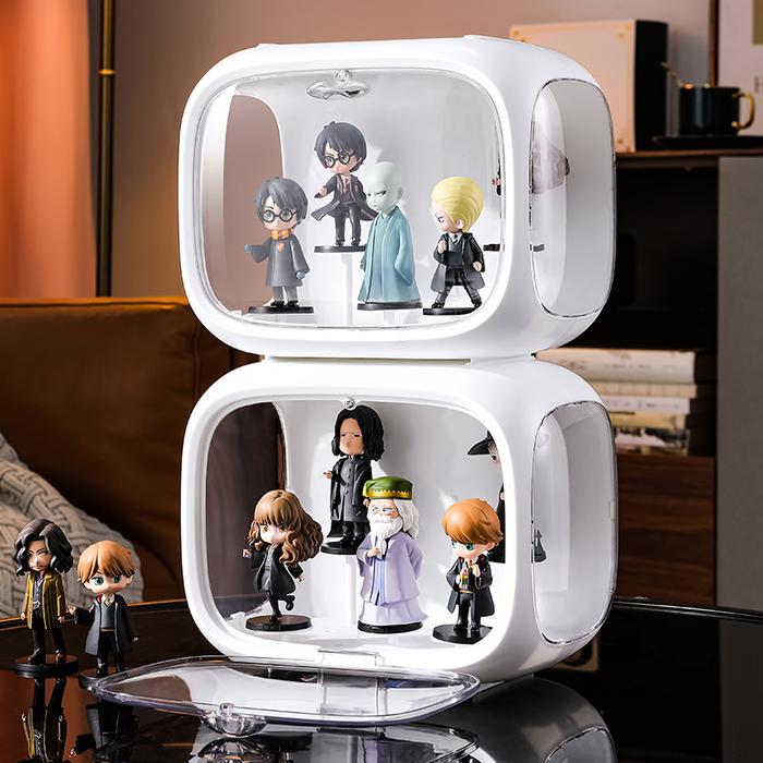 Jual Popmart Display Acrylic Display Case Molly Popmart Storage Display ...