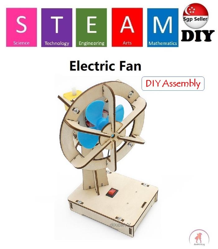 Jual DIY Fan STEM STEM DIY Kids Educational Science Toy Science ...