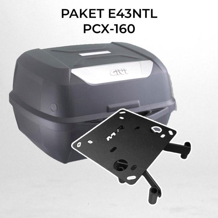 Jual Paket Box Motor Touring PCX 160 + Box GIVI E43 NTL - Jakarta Timur ...