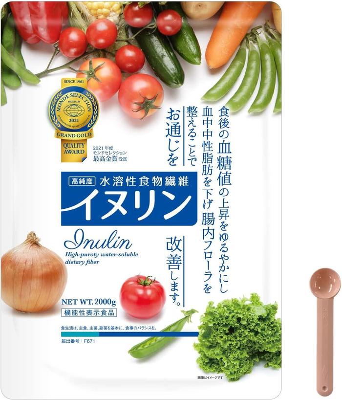 Jual Ninnikutama Honpo Inulin Powder, Water Soluble, Dietary Fiber ...