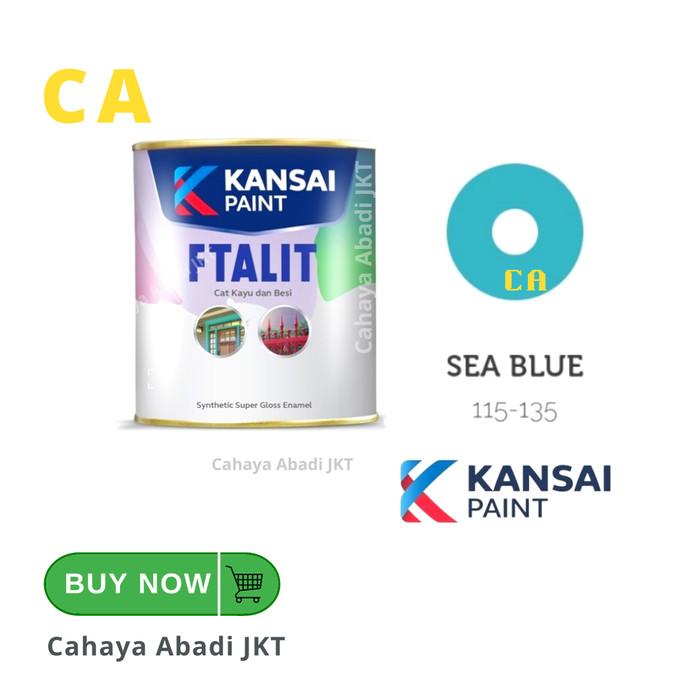 Jual CAT MINYAK FTALIT 135 SEA BLUE 1KG - Jakarta Pusat - CAHAYA ABADI ...