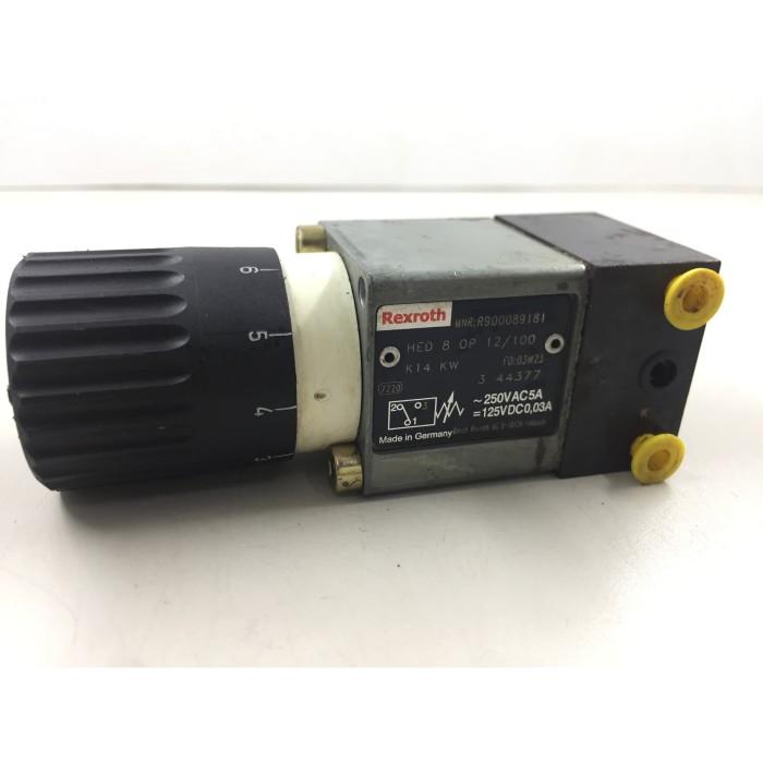 Jual Rexroth Germany Pressure Switch 100 Bar HED 8 OP 12/100 Best ...