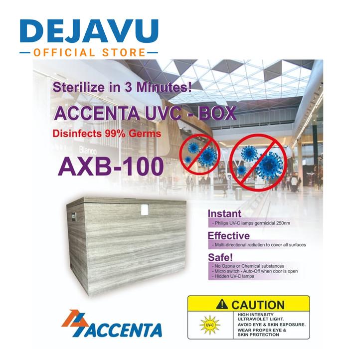 Jual BOX UVC Sterilizer-ACCENTA UVC BOX AXB-100 (UPPER DOOR) Best ...
