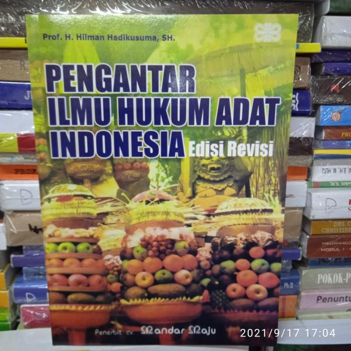 Jual Buku pengantar ilmu hukum adat Indonesia oleh ProfHilman Hadikusuma - Jakarta Pusat - Mona ...