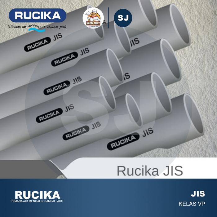 Jual [ New] Pipa Pvc Rucika Jis / Rucika Warna Abu Vp / Aw 4" - Jakarta Barat - Madison Mini ...