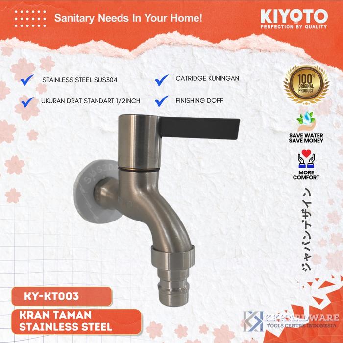 Jual KRAN TAMAN LURUS KRAN TEMBOK KRAN STAINLESS KYOTO - Kota Medan ...