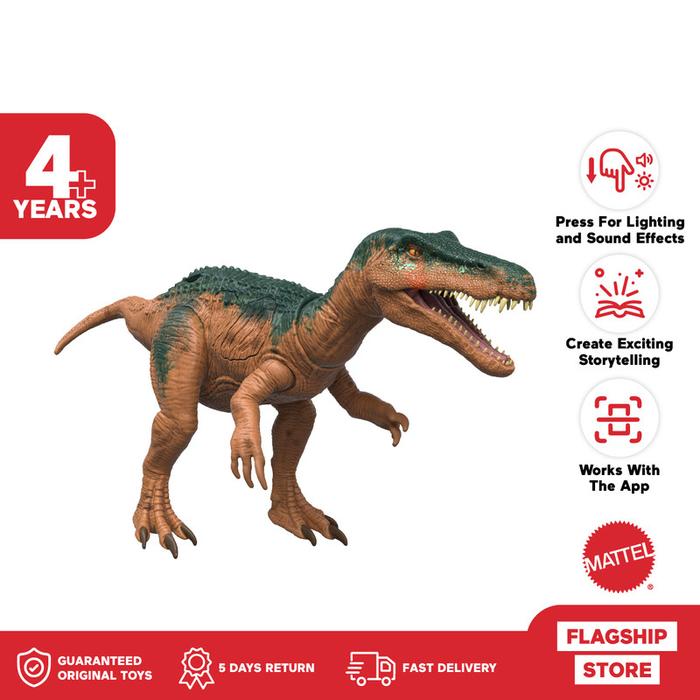 Promo Jurassic World Epic Attack Baryonyx Dinosaur Toy Figure -Mainan ...