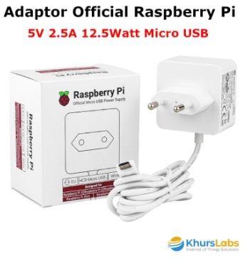 Jual Adaptor Original Raspberry Pi 3 b b+ Power Supply PSU Official 5V ...