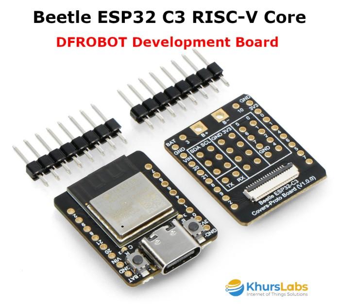 Jual DFRobot RISC V Beetle ESP32 C3 RISC-V Core Development Board Best ...