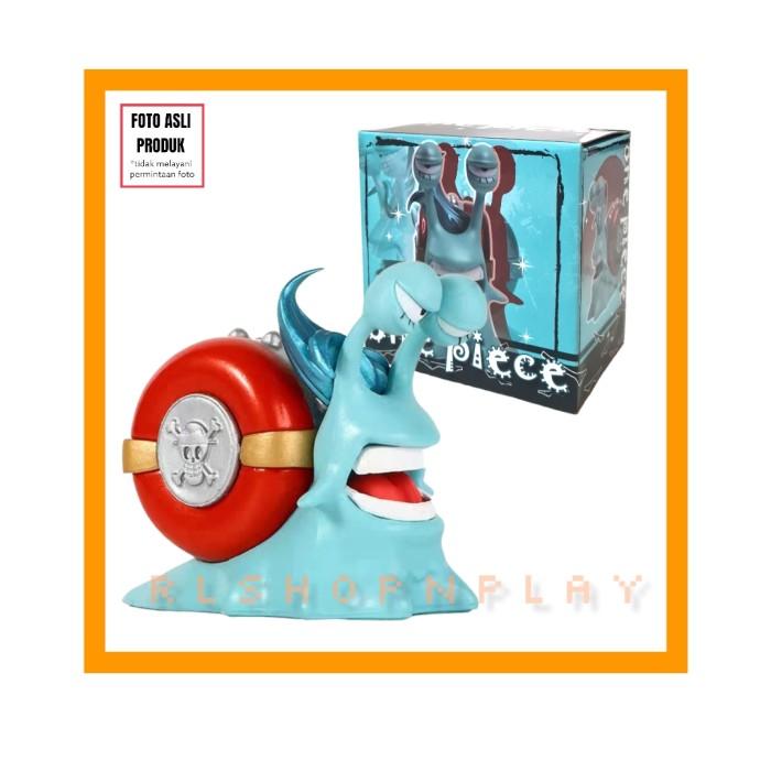 Jual Figure Denden Den Den Mushi One Piece Luffy Zoro Nami Snail ...