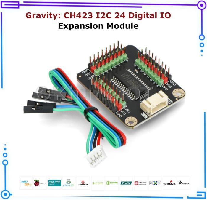 Jual DFRobot Gravity : CH423 I2C 24 Digital IO Expansion Module Best - Jakarta Pusat - SENTRAL ...
