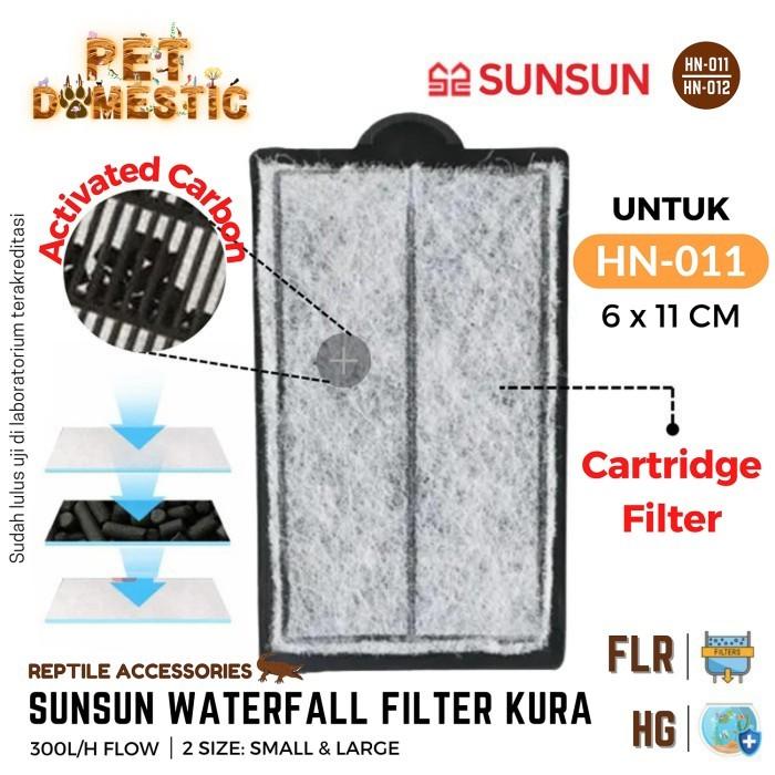 Jual TURTLE SUNSUN LOW WATER AKUARIUM FILTER AIR DANGKAL KANDANG TANK ...
