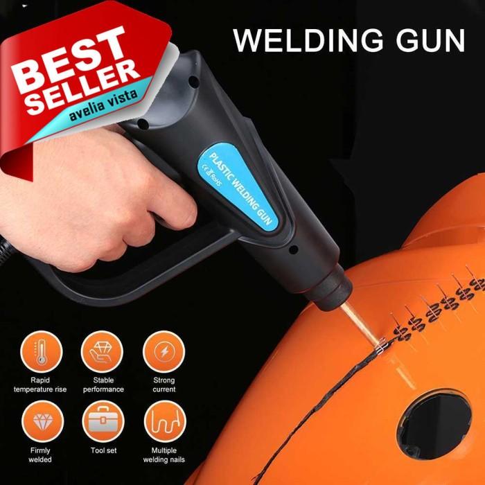 Jual Alat Las Plastik Body Mobil Bumper Solder Stapler Welding Gun Kit ...