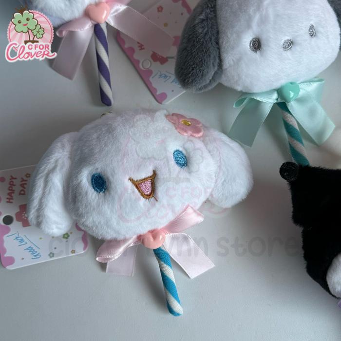 Jual CUTE CHARACTER LOLIPOP HEAD KEYCHAIN gantungan kunci bone cfc ...