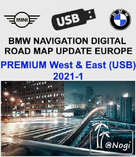 Jual Aplikasi data BMW Navigation Digital Road Map Update USB Europe ...