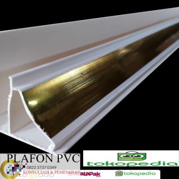 Jual lis dinding pvc/ lis tepi pvc/ lis siku pvc plafon pvc minimalis - Kab. Tangerang - PLAFON ...