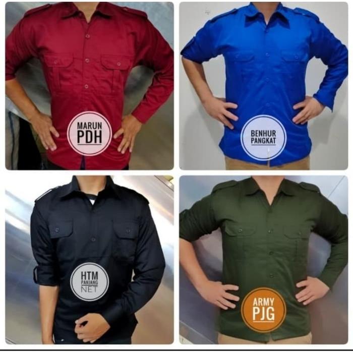 Jual Kemeja Baju Seragam PDH Jumbo XXXL Net Trans TV PDL Dinas Kantor ...