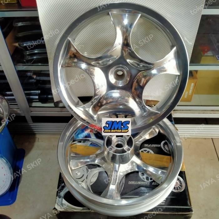 Jual Velg Power Vario 110/Beat Fi ,Type Rose , Warna Chrome Polish ...
