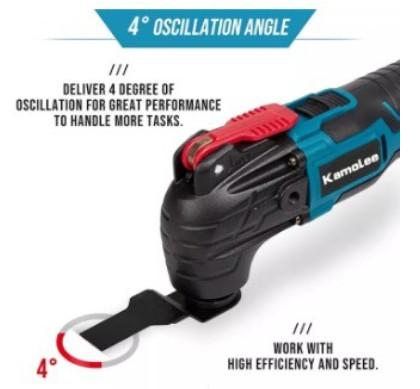Jual KAMOLEE-MESIN ANGLE GRINDE CORDLESS TRIMER SAW-OSCILLATING MULTI ...