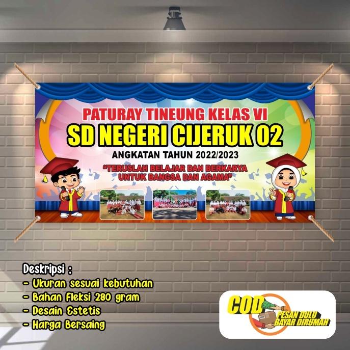 Jual Bisa COD Chek Dulu SPANDUK BANNER PERPISAHAN PATURAY TINEUNG ...