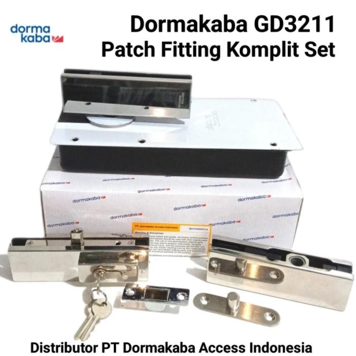 Jual Paket Komplit Set Fitting DormaKaba & Floor Hinge DormaKaba GD 32 ...