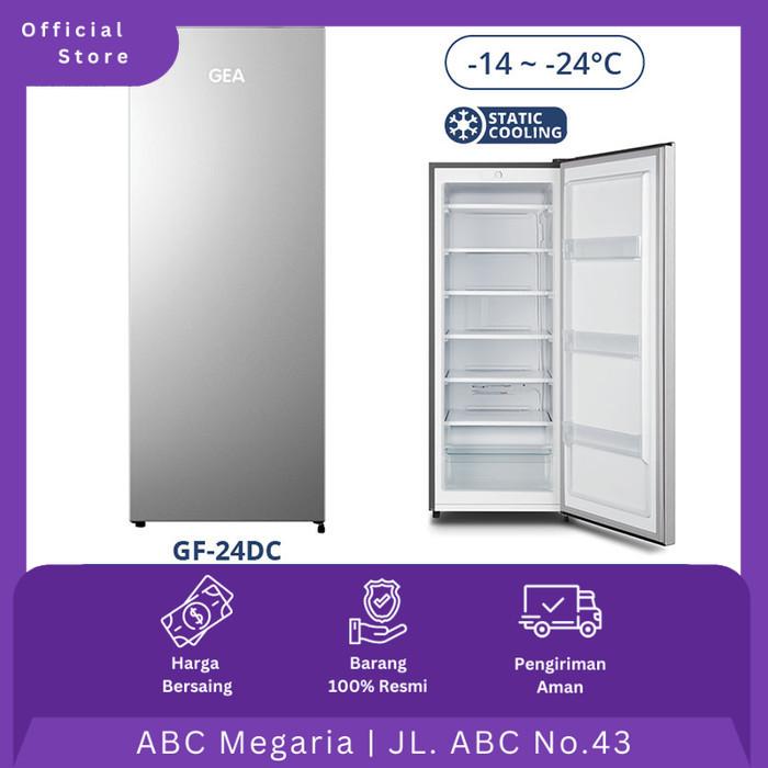 Jual Gea Kulkas Pembeku / Upright Freezer GF24DC / GF24-DC / GF-24DC ...