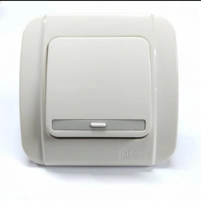 Jual SAKLAR ENGKEL TUNGGAL BROCO GALLEO SINGLE INBOW MODEL TANAM ...