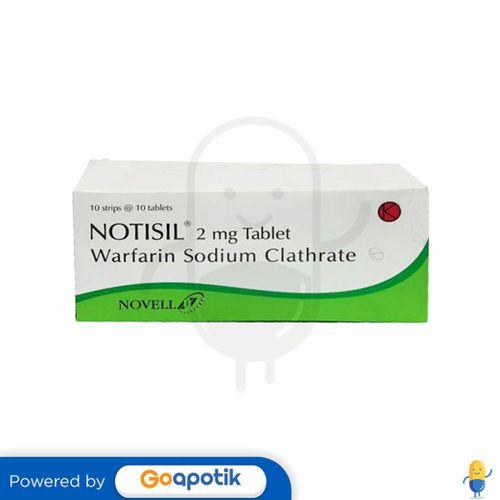 Jual NOTISIL 2 MG BOX 100 TABLET - Kota Surabaya - Apotek Duta Farma II ...