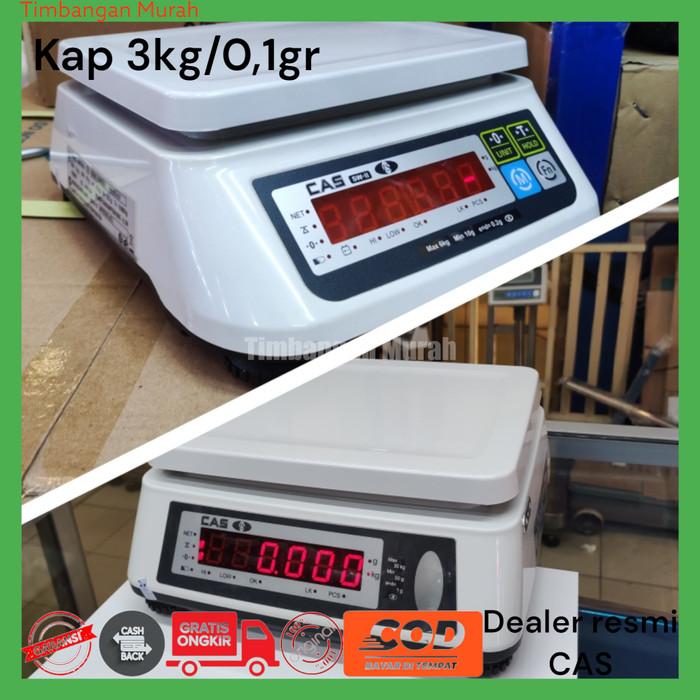 Jual Timbangan meja digital, walet, dua layar, CAS sw 2 LED, kap 3kg - Best - Kota Bandung ...