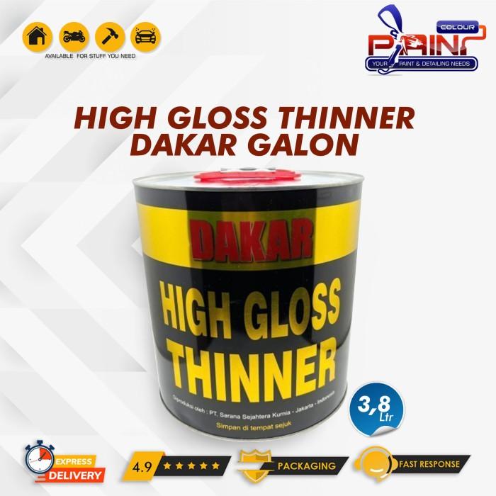 Jual High Gloss Thinner Dakar Galon 3.8 Liter - Kota Bandung - PAINT ...