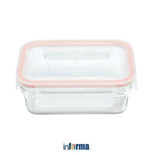 Jual Informa - Glasslock 700 Ml Oven Smart Wadah Makanan - Orange ...