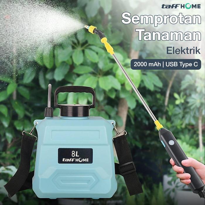 Jual Semprotan Tanaman Elektrik Sprayer Shoulder Type 2000mAh 8L Biru ...