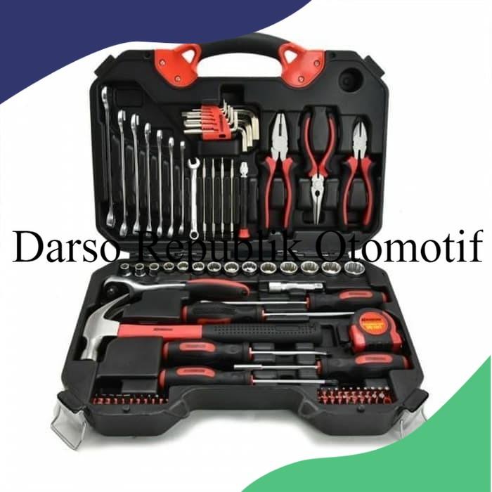 Jual ToolKit 78Pcs Krisbow ToolKit Box Krisbow / Kotak Alat Mekanik ...