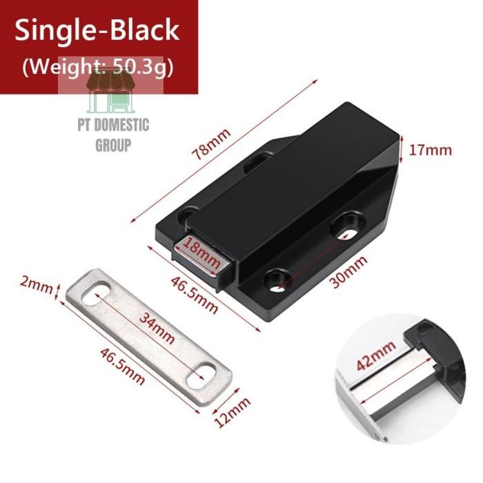 Jual Push To Open Tip On Magnet Double Damper Catches Pintu Lemari Laci ...