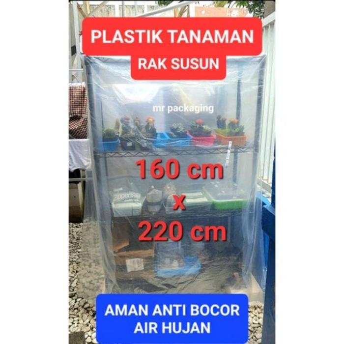 Jual Plastik Penutup Tanaman | Cover Rak Susun Besi | Terpal Bening Rak ...