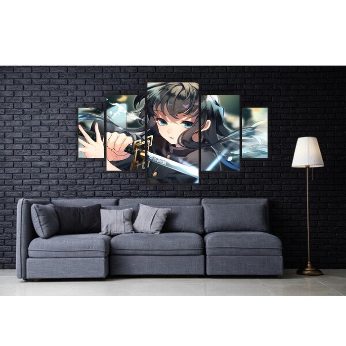 Jual Wall Decor Muichiro Tokito DEMON SLAYER 1 Set Hiasan Dinding ...