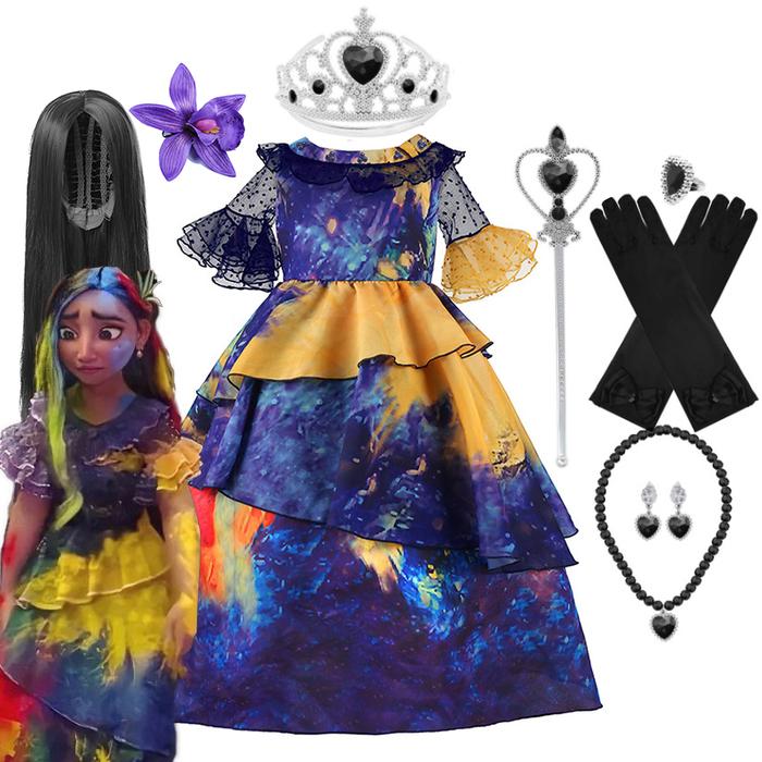 Jual Gaun Cosplay Disney Encanto Seguela Madrigal Gaun Putri Anak-anak ...