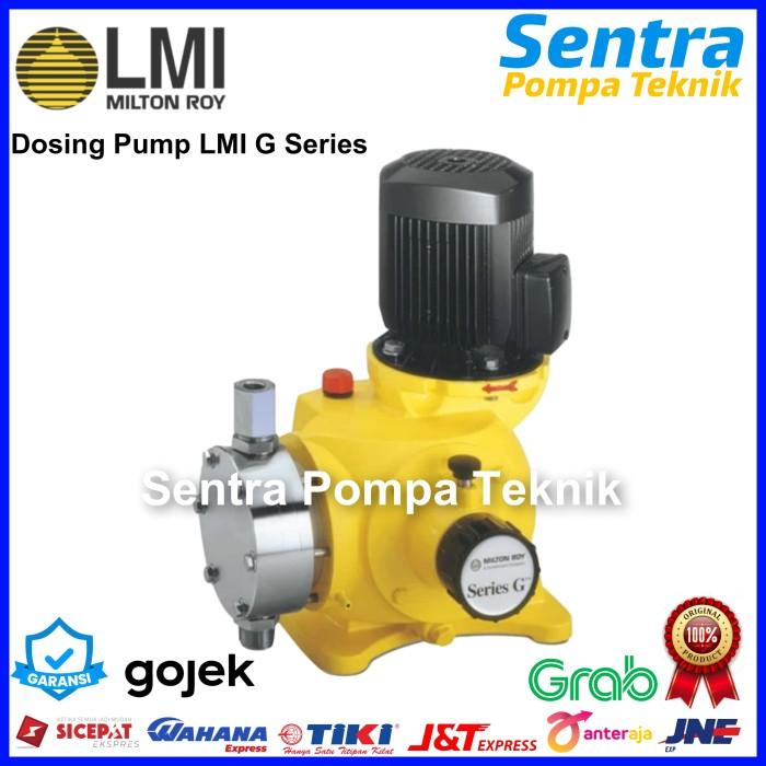 Jual Dosing Pump LMI Milton Roy GM0240 Metering Pump kimia 235 LPH 5 ...