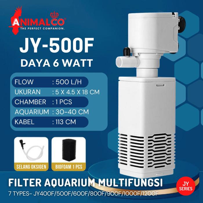 Jual Pompa Filter Internal Air Aquarium Celup Submersible Susun jy Akuarium - 1CHAMBER 500F ...
