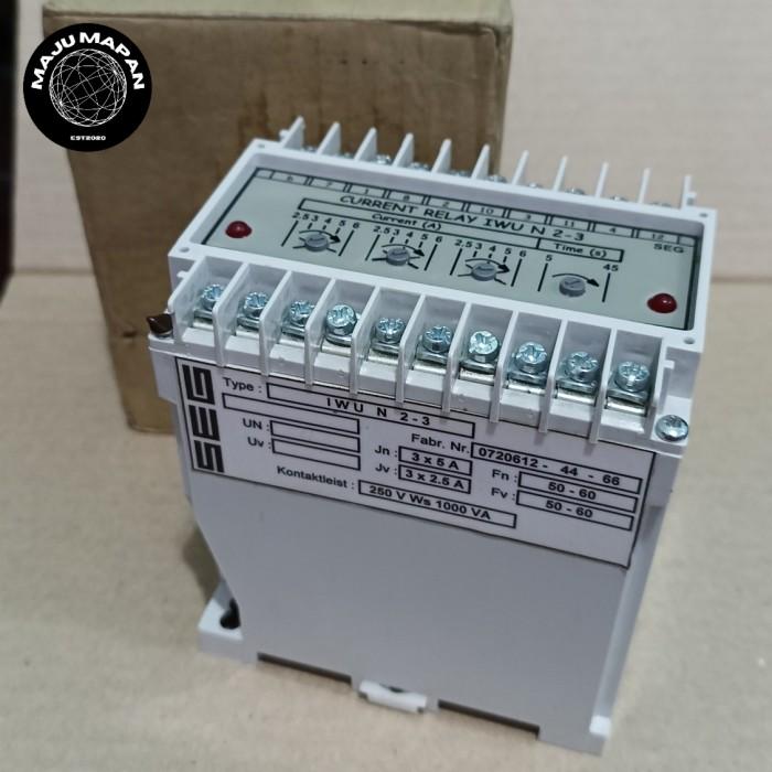 Jual SEG Current Relay IWU N 2-3 Over Current relay 3 phase Best - Kota ...