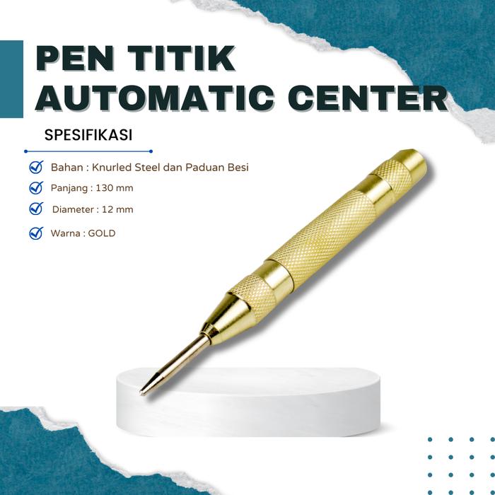 Jual Pen Penanda Titik Bor Otomatis Alat Penitik Lubang Mata Bor ...