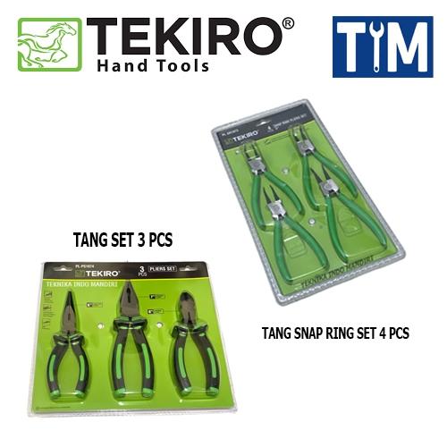 Jual TEKIRO Tang Set / Tang Potong Tang Kombinasi Tang Lancip Set ...