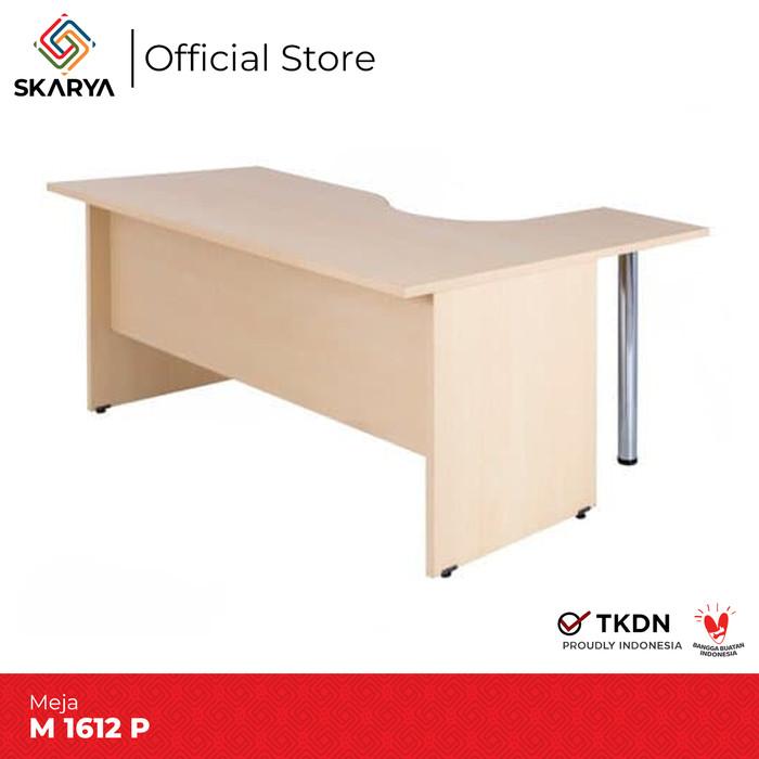Promo Meja Manager Meja Kerja Meja Kantor M 1612 P (Baru) Cicil 0% 3x ...