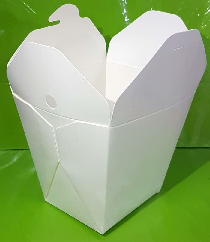 Jual Sale Paper Rice Box M / Isi 25 Pc / Kotak Nasi Kertas / Food Pail ...