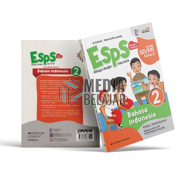Jual Buku ESPS Kelas 2 SD Erlangga Kurikulum Merdeka Revisi Terbaru - Matematika - Jakarta Timur ...