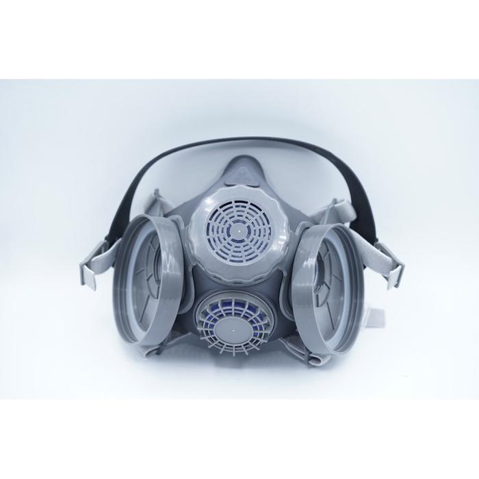 Jual Produk Baru Masker Gas Kimia Respirator Asap Fogging Double Filter ...