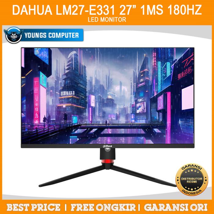 Promo LED GAMING DAHUA 27" IPS 2K 180Hz 1ms Ergonomics Monitor LM27 ...